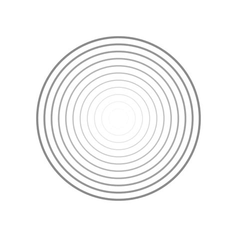 Concentric Circle Elements Element For Graphic Web Design Template