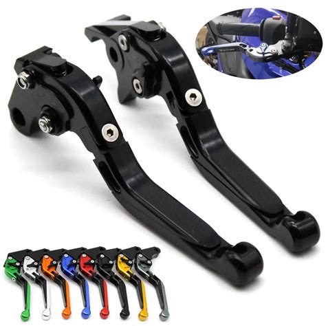 Palancas De Embrague De Freno Extensibles Plegables Para Motocicleta Accesorios De Aluminio CNC