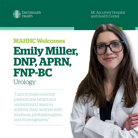 Say Hello To Emily Miller A Board Certified Nurse Practitioner