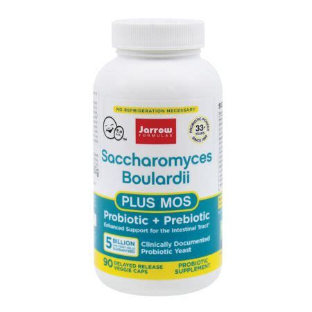 Saccharomyces Boulardii Mos Jarrow Formulas, 90 capsule, Se : Farmacia ...