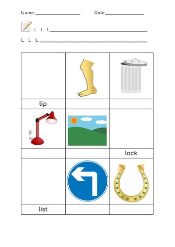 Jolly Phonics Group 3 Worksheets Differentiated G O U L F B