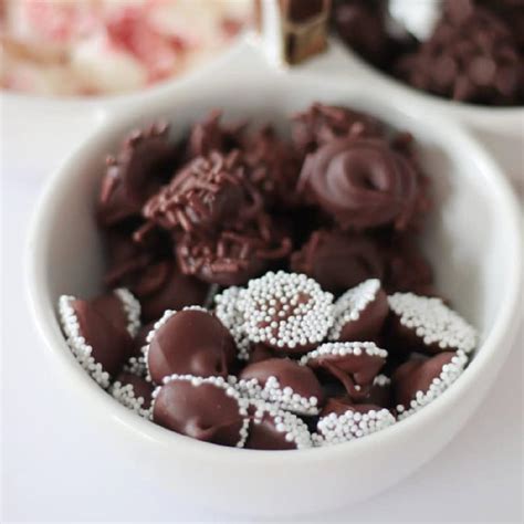 Chocolate Nonpareils Candy Copycat Sno Caps Gluesticks Blog