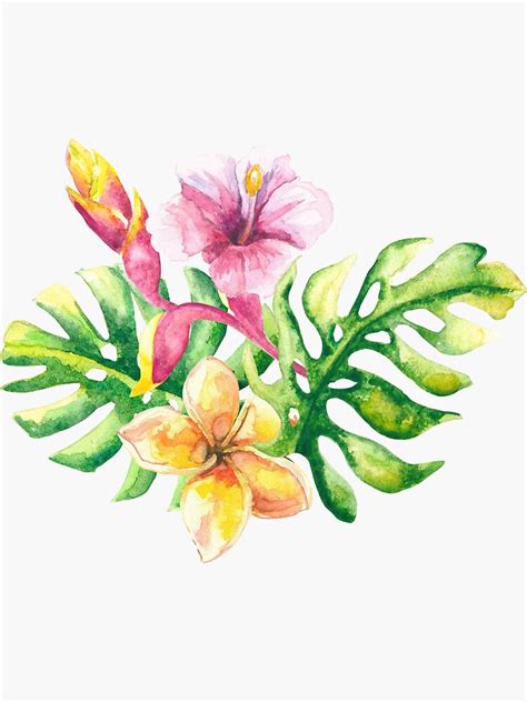BOUQUET OF FLOWERS Sticker For Sale By GamaArtDesign Redbubble