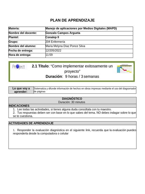 Diaz Ponce Silva 21 1introduccion Al Gestor Del Proyecto Pdf