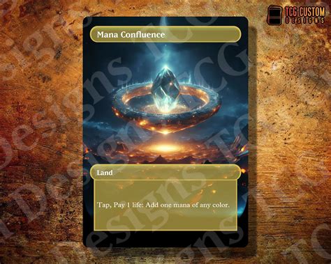 Mana Confluence Mtg Compatible Proxy Full Art Custom Card 2024 Refresh