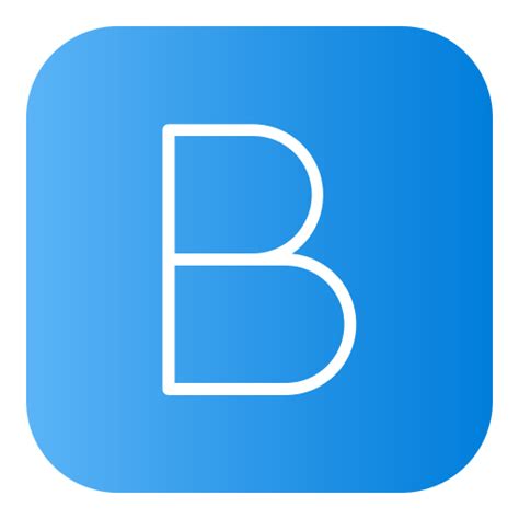 Bold Generic Flat Gradient Icon