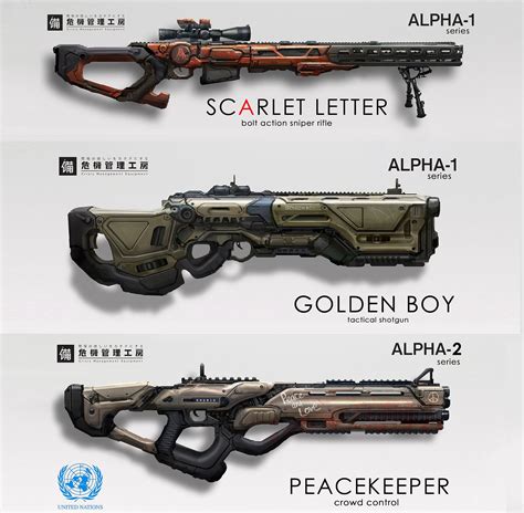 Steampunk Weapons Sci Fi Weapons Weapon Concept Art A