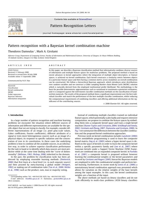 Gibbs 2 Pdf Statistical Classification Normal Distribution
