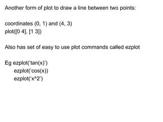 Matlab Graphics Ppt