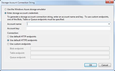 Azure Storage Emulator Connection String Singlebap