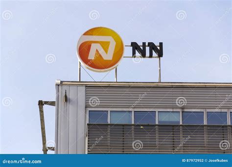 Nationale-Nederlanden From NN Group Insurance Company Logo On Building ...
