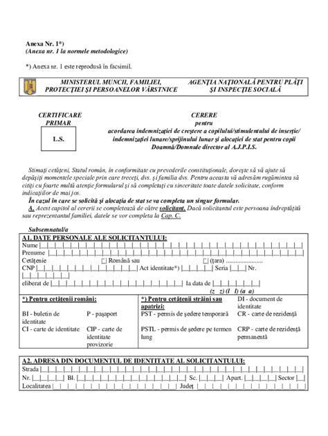 Fillable Online 1 La Normele Metodologice Fax Email Print PdfFiller