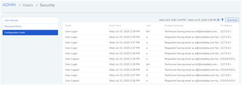 1027 Security — Motadata Itsm User Guide Documentation