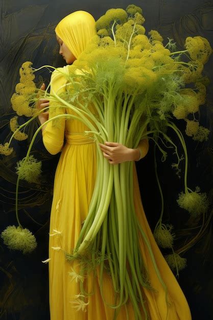 Premium Photo Futurescape Fennel A Surreal Fashion Shoot For The