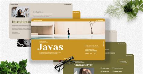 Javas Fashion Creative Keynote Template Incl Fashion And Beauty