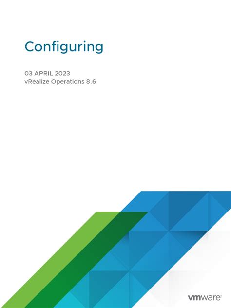 Vrealize Operations 86 Config Guide Pdf Cloud Computing Virtual