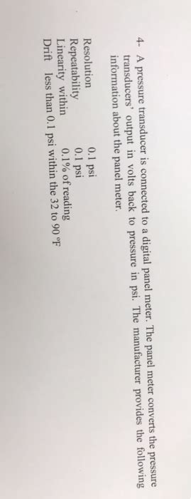 Solved The Only Information Given About The Pressure Chegg
