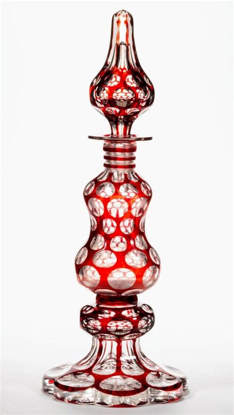 Red Glass Vase