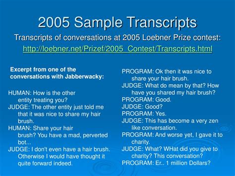 Ppt The Turing Test Powerpoint Presentation Free Download Id3102665