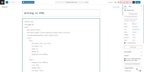 Convert HTML To WordPress Unlock Power Flexibility Today