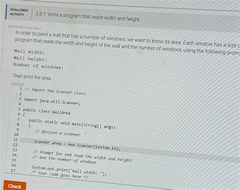 Solved CHALLENGEACTIVITY2 8 1 Write A Program That Reads Chegg