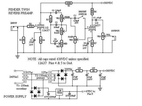 Unveiling The Fender Power Chorus Schematic A Deep Dive Into The Inner