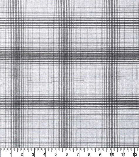 Gray Plaid Quilt Cotton Fabric By Keepsake Calico Joann