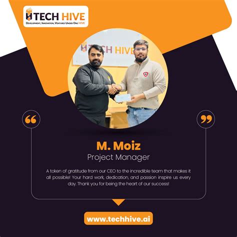 🌟 grateful for the recognition at techhive ai ahad butt