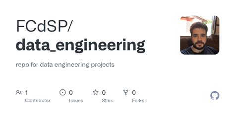 Github Fcdsp Data Engineering Repo For Data Engineering Projects