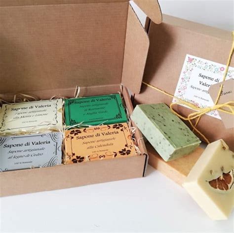 PACK JABONES Naturales Artesanales Para REGALO Sapone Di Valeria