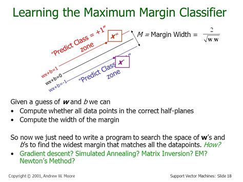 Copyright © 2001 Andrew W Moore Support Vector Machines Andrew W
