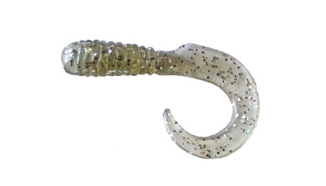 Smoke Silver Flake Grubs Rocky Mountain Tackle