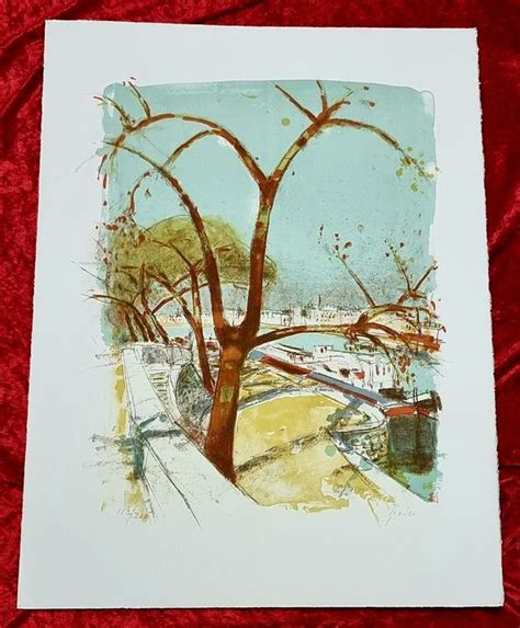 Rudolf Zender Original Lithografie Handsigniert Nummeriert Kaufen