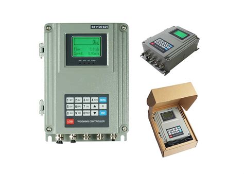 Loss In Weight Belt Scale Controller With Ration Flow Feeding Lcd Display