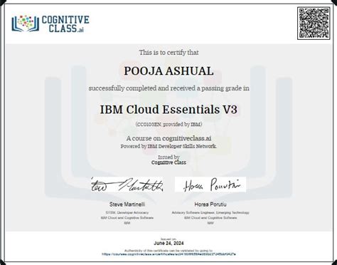 pooja ashual on linkedin mastering the future certified in ibm cloud