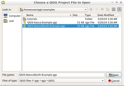 QGIS Quickstart OSGeoLive Documentation