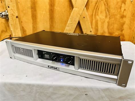 Qsc Gx3 Stereo Power Amplifier Tested And Working Reverb