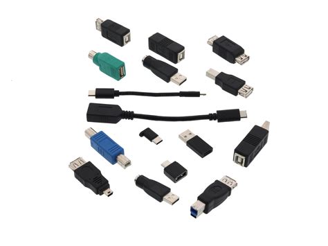 Usb Adapter Kit 16 Usb Adapters And Couplers At Cables N More