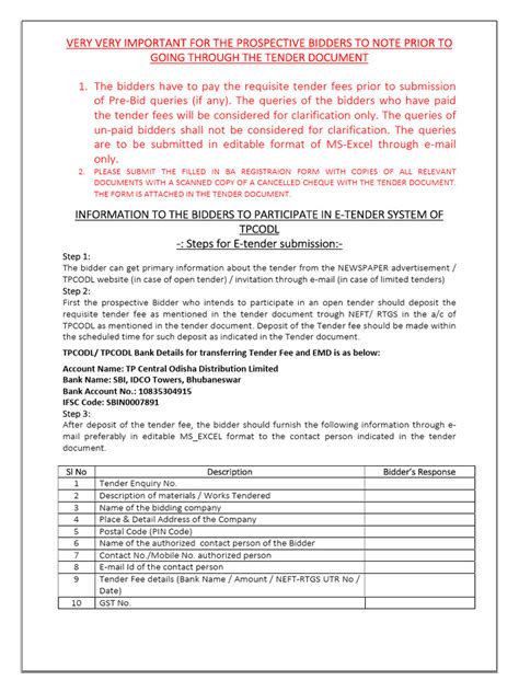 Tenderdoc Distribution Transformer Pdf
