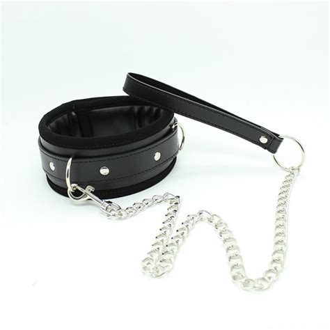 Sex Neck Collar With Chain Adult Sexy Game Fetish Bondage Set S M Sex Toy Adult Products Bdsm