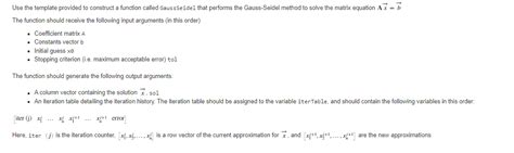 Solved Code Using Matlab Full Code