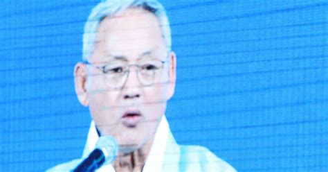 축사하는 유인촌 문화체육관광부 장관