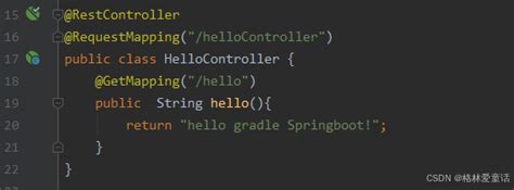Java实战12之采用gradle新建springboot项目gradle Springboot Csdn博客