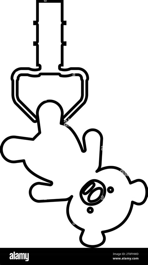 Prize Toy Manipulator Hold Plush Bear Cute Doll Iron Hook Crane Claw