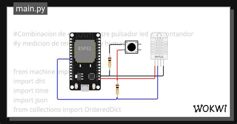 Esp32 Led Dh22 Pulsador Wokwi Esp32 Stm32 Arduino Simulator