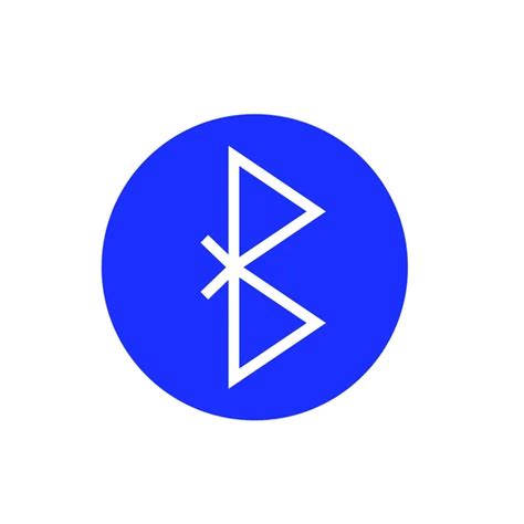 Icono Del Bluetooth Símbolo Del Bluetooth Vector Del Bluetooth Eps
