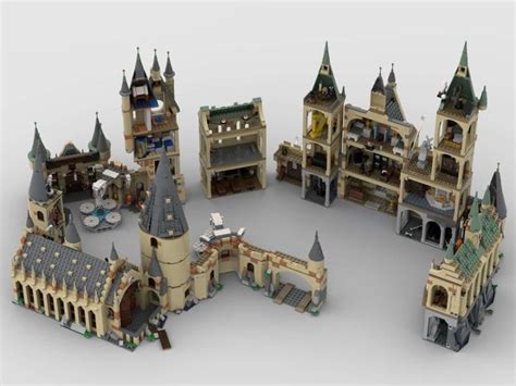 Hogwatrs Castle Assembly Studio From Bricklink Studio Lego Winter