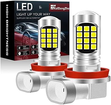 H Led Fog Lights Bulbs Kaidengzhe H H Ll H Ll White Super Bright Eti Smd Replacement