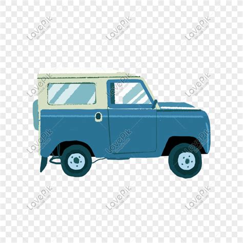 卡通兒童藍色小汽車psd圖案素材免費下載，可愛卡通圖片，尺寸1500 × 1500px Lovepik