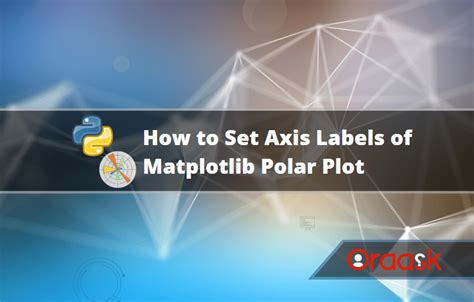 How To Set Axis Labels Of Matplotlib Polar Plot Oraask